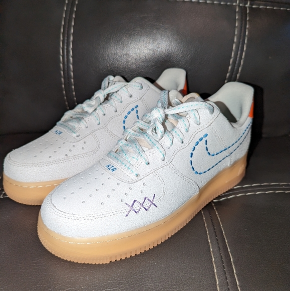 Nike | Shoes | Nike Air Force 7 Lv8 White University Blue Mens Size 75 ...